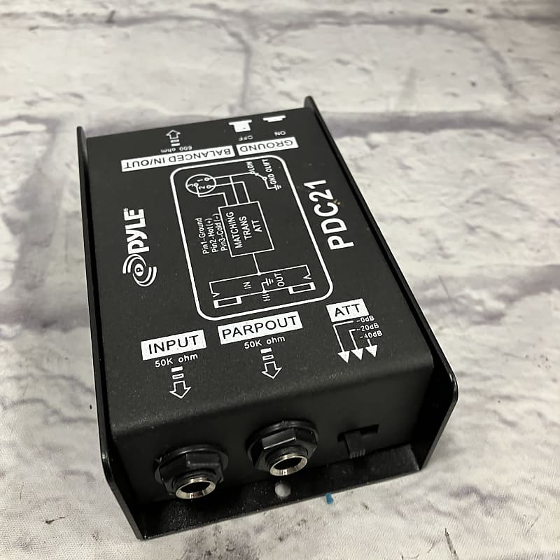 Pyle PDC21 DI Box | Reverb