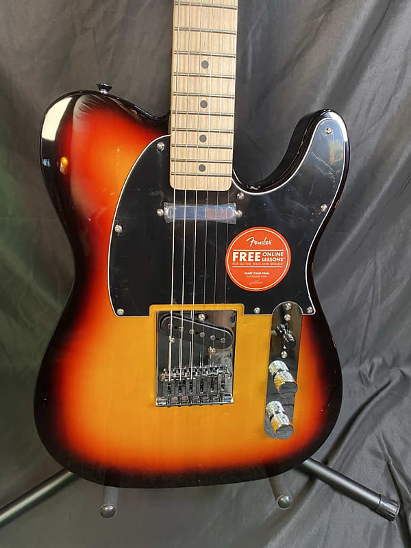 Squier Affinity Telecaster with Maple Fretboard, String | Reverb