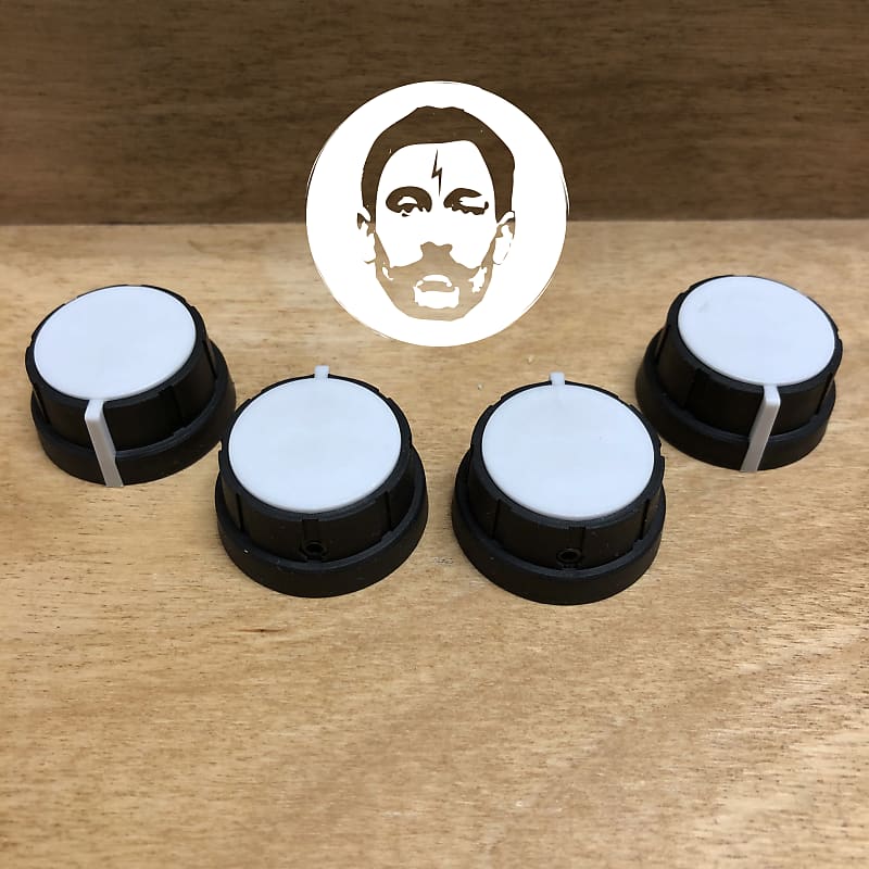 4 - Peavey Set Screw Control Knobs 1-1/4" Diameter - Free | Reverb