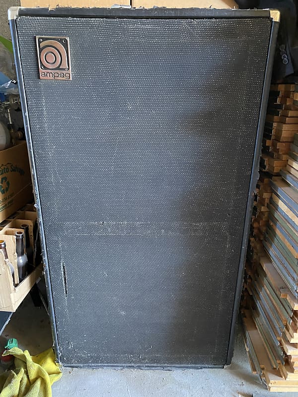vintage 60’s Ampeg “8x10" Bass Speaker Cabinet | Reverb