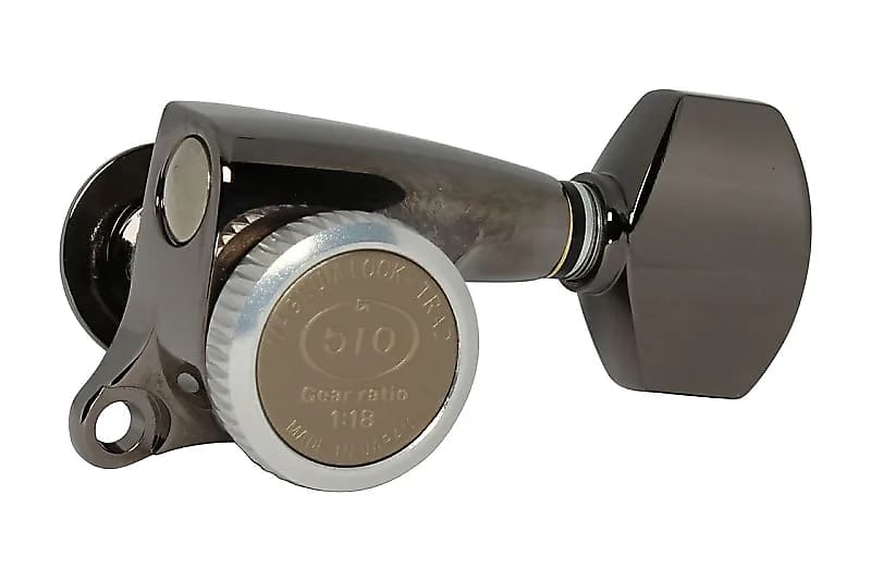 GOTOH 510 Locking Tuners - Cosmo Black | Reverb