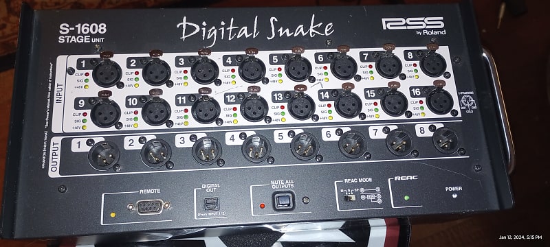 Roland S-1608 16x8 Digital Audio Snake | Reverb