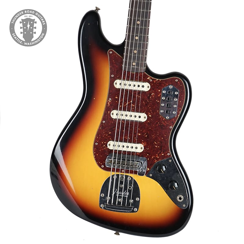 New Fender Custom Shop LTD Bass VI 3 Tone Sunburst | Reverb