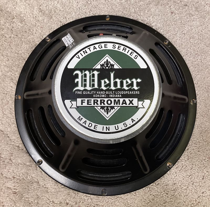 Weber speaker 12F150 8 Ohm 25 Watt 2020 | Reverb