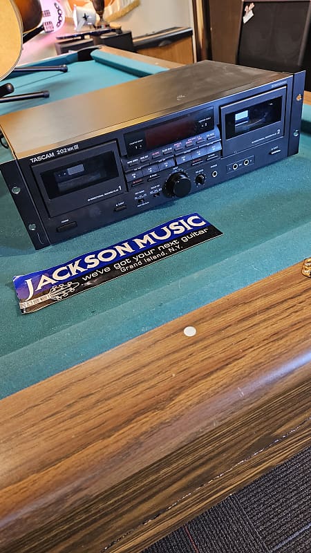 TASCAM 202 MK II Double Cassette Deck | Reverb
