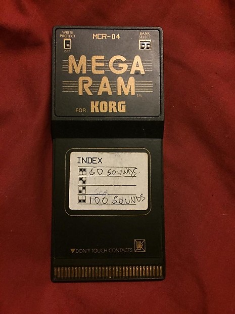 Korg MCR-04 | Reverb