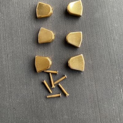 Gibson Peg head for tuners 1970's - Gold | Reverb