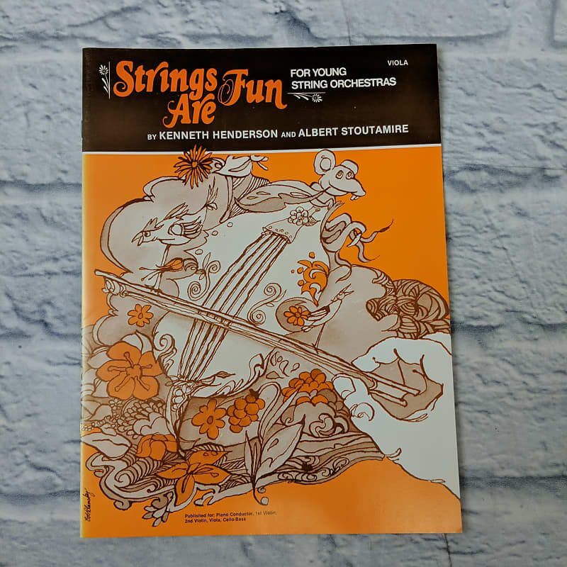 Strings Are Fun - Viola Level 1 - Music Book | Reverb