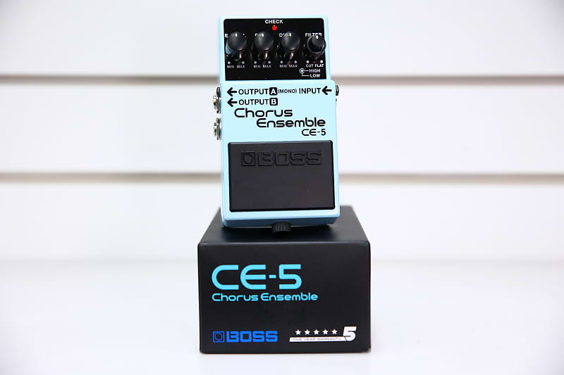 Boss CE-5 Chorus Ensemble Blue | Reverb