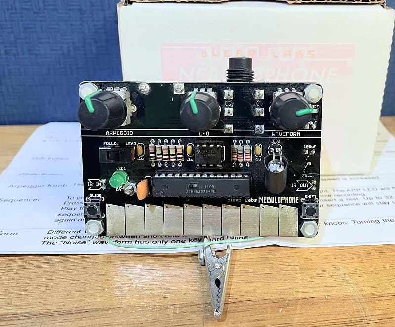 Bleep Labs Nebulophone Lo-Fi Digital Synthesizer | Reverb