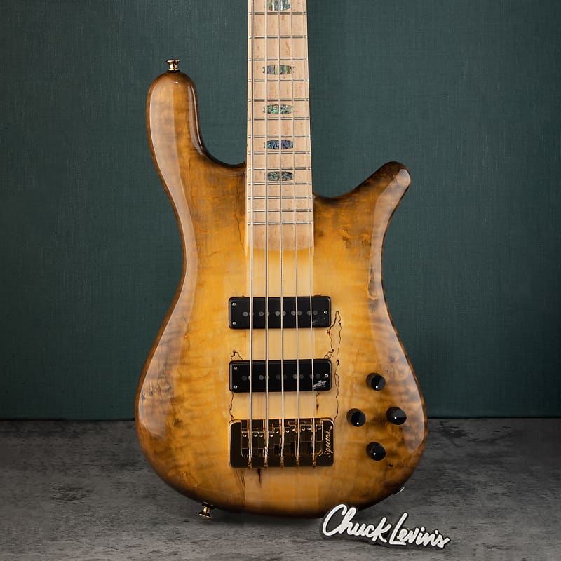 Spector USA Custom NS-5XL 5-String Bass Guitar - Cinnamon | Reverb