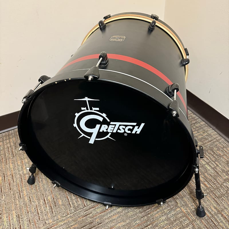 Gretsch Catalina Club Bass Kick Drum 20x20 Black w/ Red | Reverb