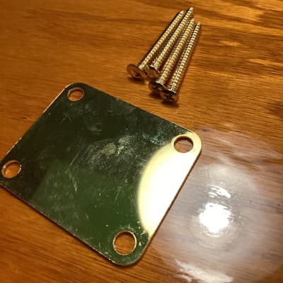 Gotoh Neck Plate Stratocaster 2022 Gold | Reverb