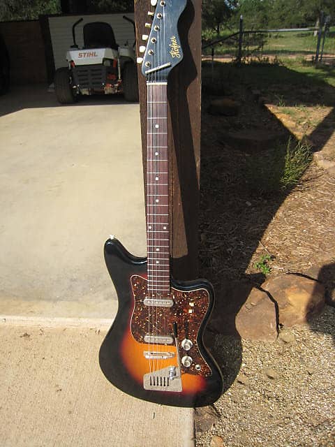 Hofner 179 jazzmaster 70's - burst | Reverb