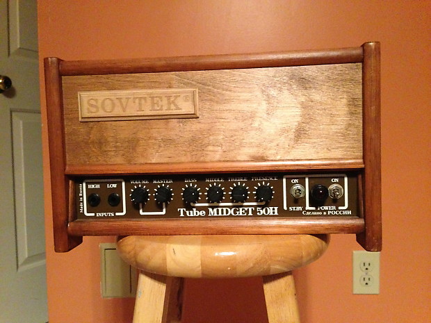 Sovtek Midget 50h (Mig 50h) Super Rare Wood Cabinet! | Reverb