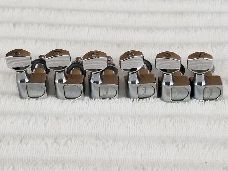 1970s Fender Telecaster Deluxe Tuners - Complete Set | Reverb