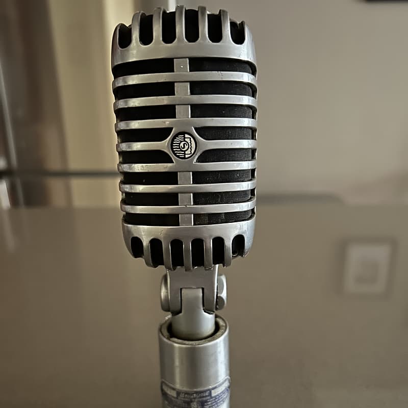Shure Vintage Unidyne Model 556S Microphone 1960's Brushed | Reverb