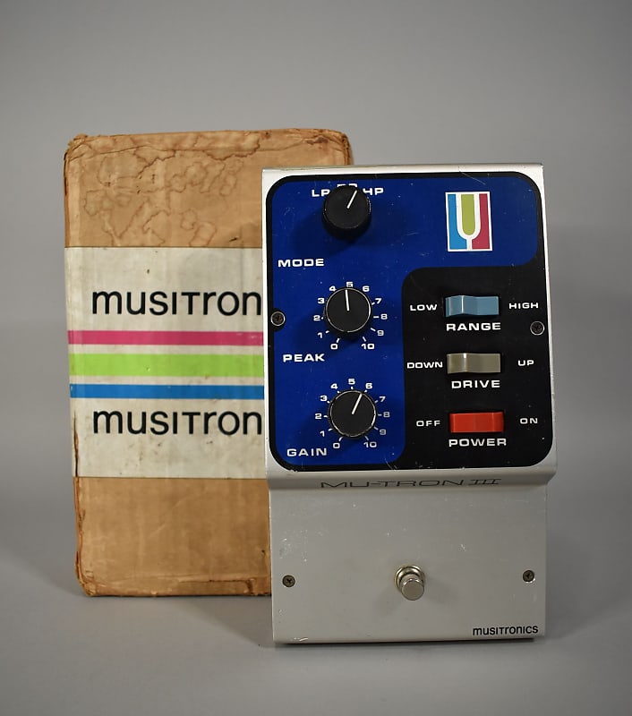 1976 Musitronics Mu-Tron III Envelope Filter Auto Wah Effects | Reverb