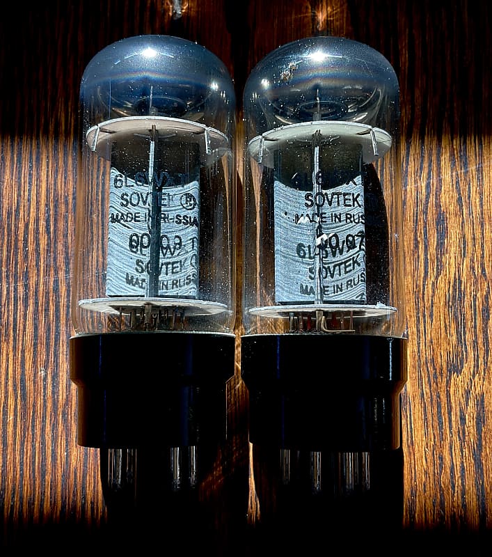 SOVTEK 6L6 WXT - PAIR - OUTPUT TUBES - 00 09 / 00 07 DATE | Reverb