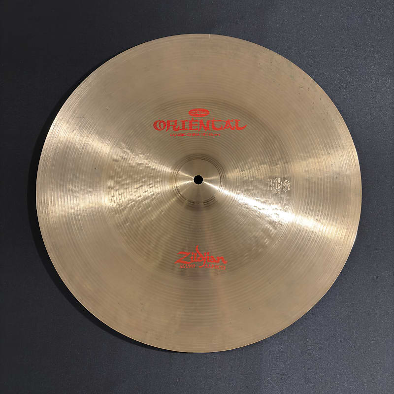 Zildjian 18” Oriental Classic China Cymbal 1371g (RARE) | Reverb
