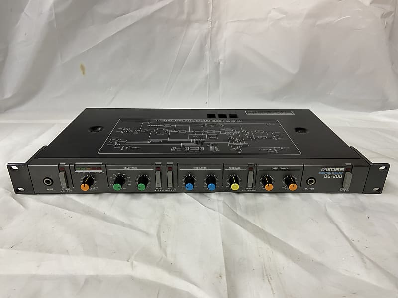 Boss DE-200 Digital Rack Mount Delay | Reverb