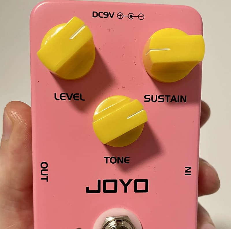 Joyo Tiny-Huge Fuzz 2023 - Pink | Reverb
