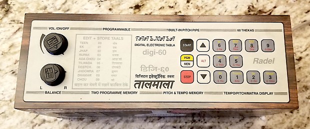 Radel Taalmala Digi-60 digital Electronic Tabla made in | Reverb