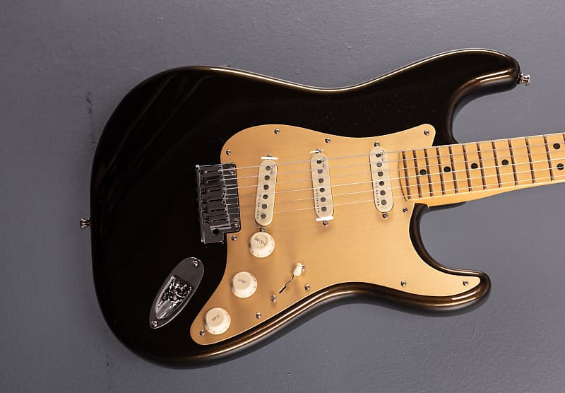 Fender American Ultra Stratocaster - Texas Tea w/Maple | Reverb