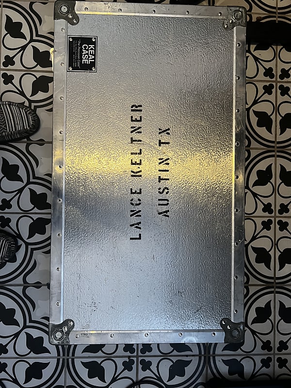 Keal Flight case and pedalboard 2014 - Silver | Reverb