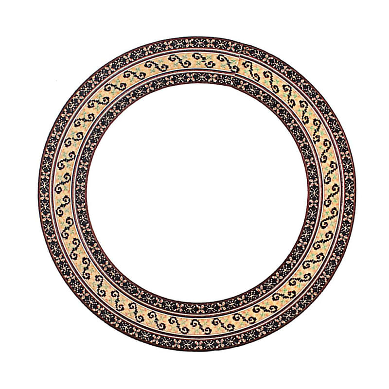 1pc Rosette Soundhole Decals Sticker Wood Inlay for Classical | Reverb