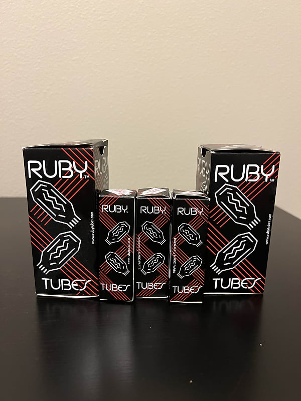 Ruby Tube 6L6GC/12AX7ACZ 2022 Bundle for amps | Reverb