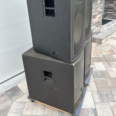 Peavey QW 4 Speaker System with 2 QW 2F 15" Speakers and 2 | Reverb