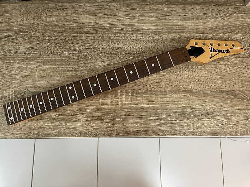Ibanez neck 24 frets MIJ Bolivian rosewood | Reverb