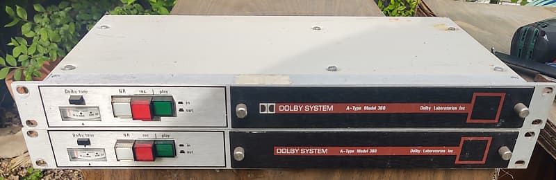 Stereo Pair Dolby A-Type Model 360 tape Noise Reduction | Reverb
