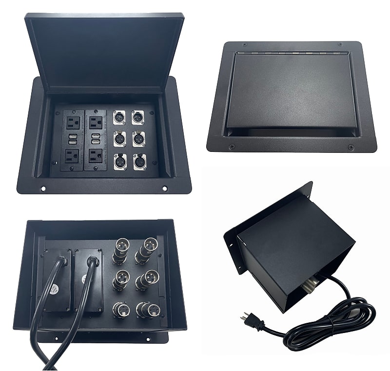 PROCRAFT LARGE GAP LID FEED-THRU RECESSED Stage Pocket/Floor | Reverb