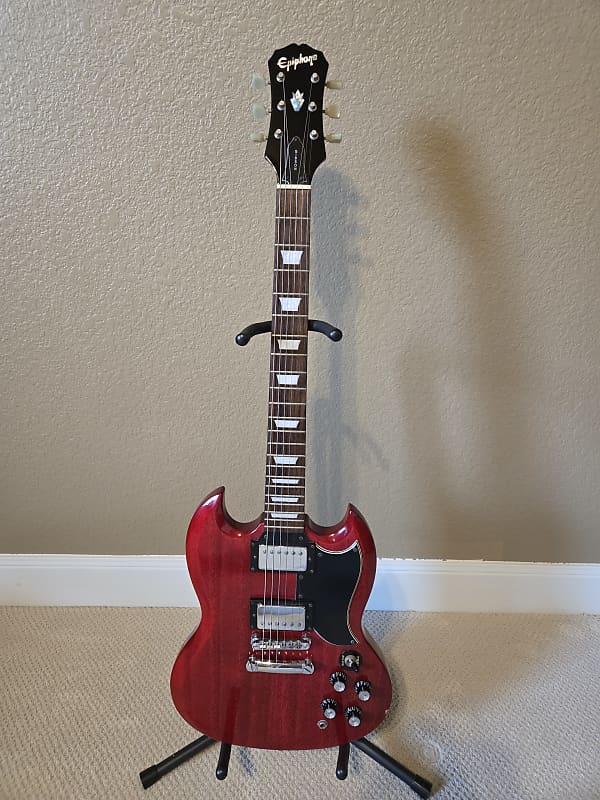 Epiphone Sg-400 - Cherry red | Reverb