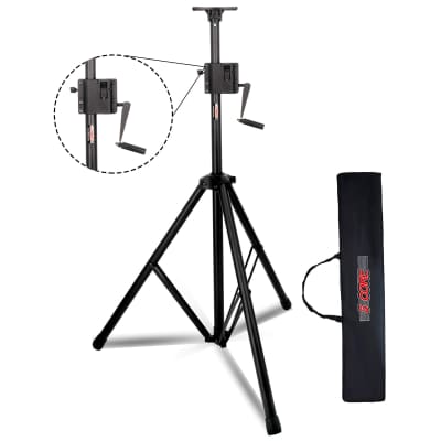 5 Core Speaker Stand Tripod Crank Up Height Adjustable Tall | Reverb