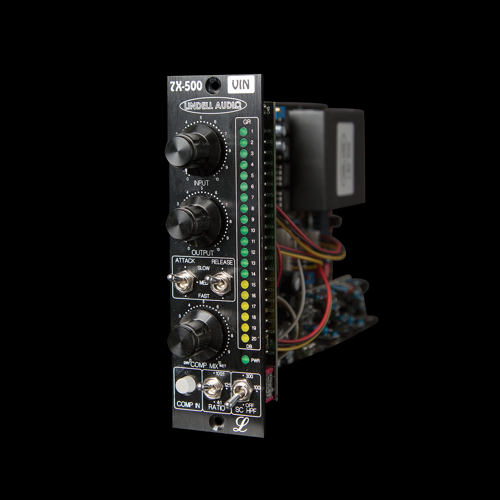 Lindell Audio 7X500VIN Vintage Series 500 Series Compressor | Reverb