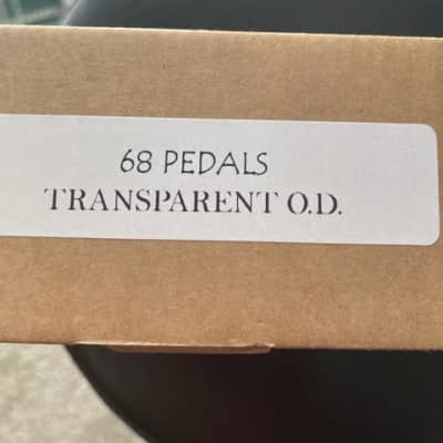 68 pedals Transparent Overdrive | Reverb