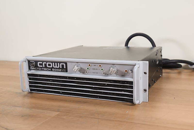 Crown Macro-Tech 5002VZ 2-Channel Power Amplifier (church | Reverb