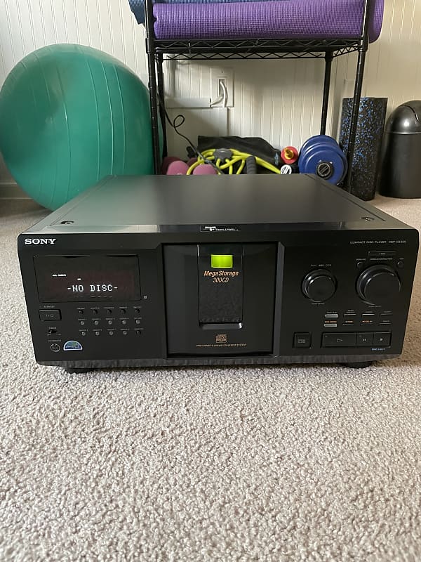 Sony CDP-CX355 2003 Black | Reverb