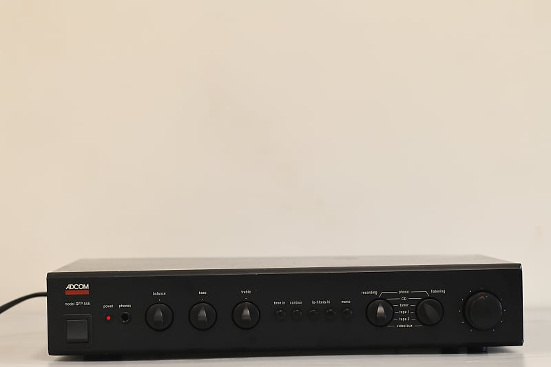 ADCOM GFP-555 Stereo Preamplifier w/ MM MC Phono Preamp | Reverb