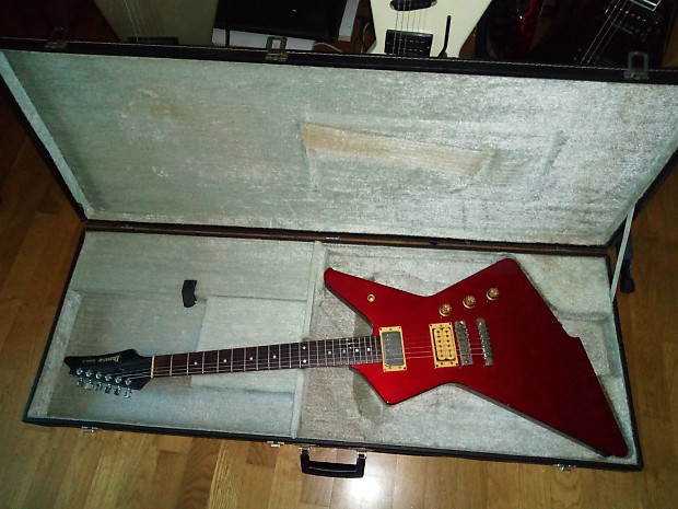 Ibanez Destroyer 1982 Candy Apple Red | Reverb