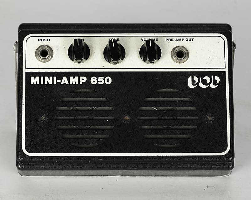 DOD MINI AMP 650 1980? - Black-needs a little work | Reverb