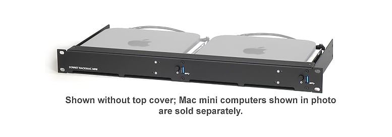 Mint Sonnet RACK-MIN-2XA 1U Rack Kit for 2 Mac Minis | Reverb