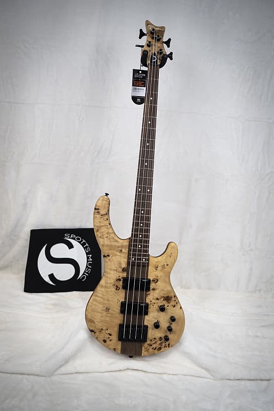 Dean E4 SEL BRL Edge 4-String Electric Bass - Burled Poplar | Reverb