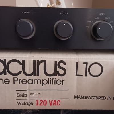 Acurus L10 Audiophile Line Stage Preamplifier -Monidal -Dual | Reverb