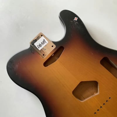 Tobacco Burst Telecaster Tele Style Guitar Body | Reverb