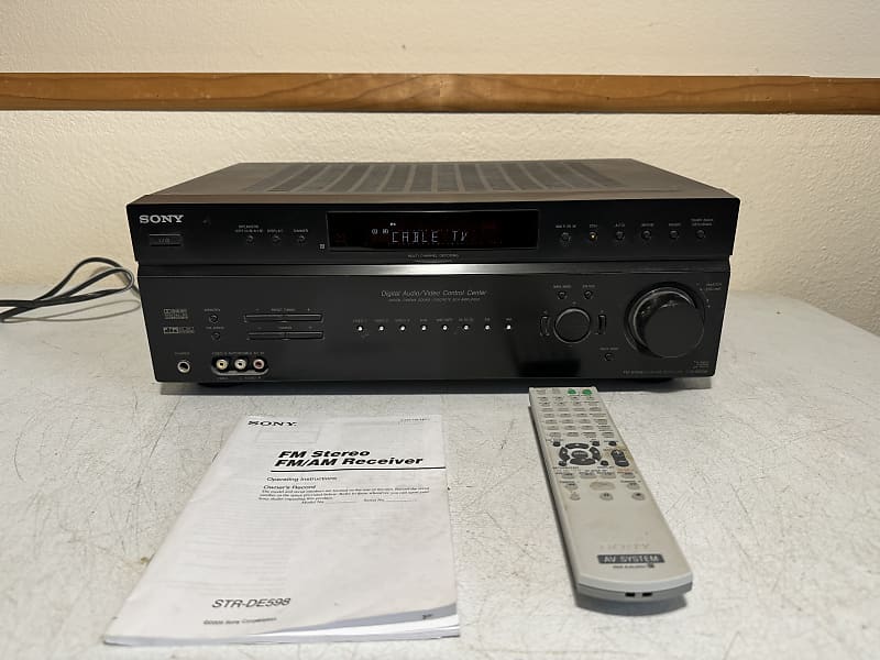 Sony STR-DE598 Receiver HiFi Stereo 6.1 Channel Home Theater | Reverb