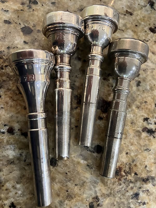Lot of 7C Trumpet Mouthpieces | Reverb